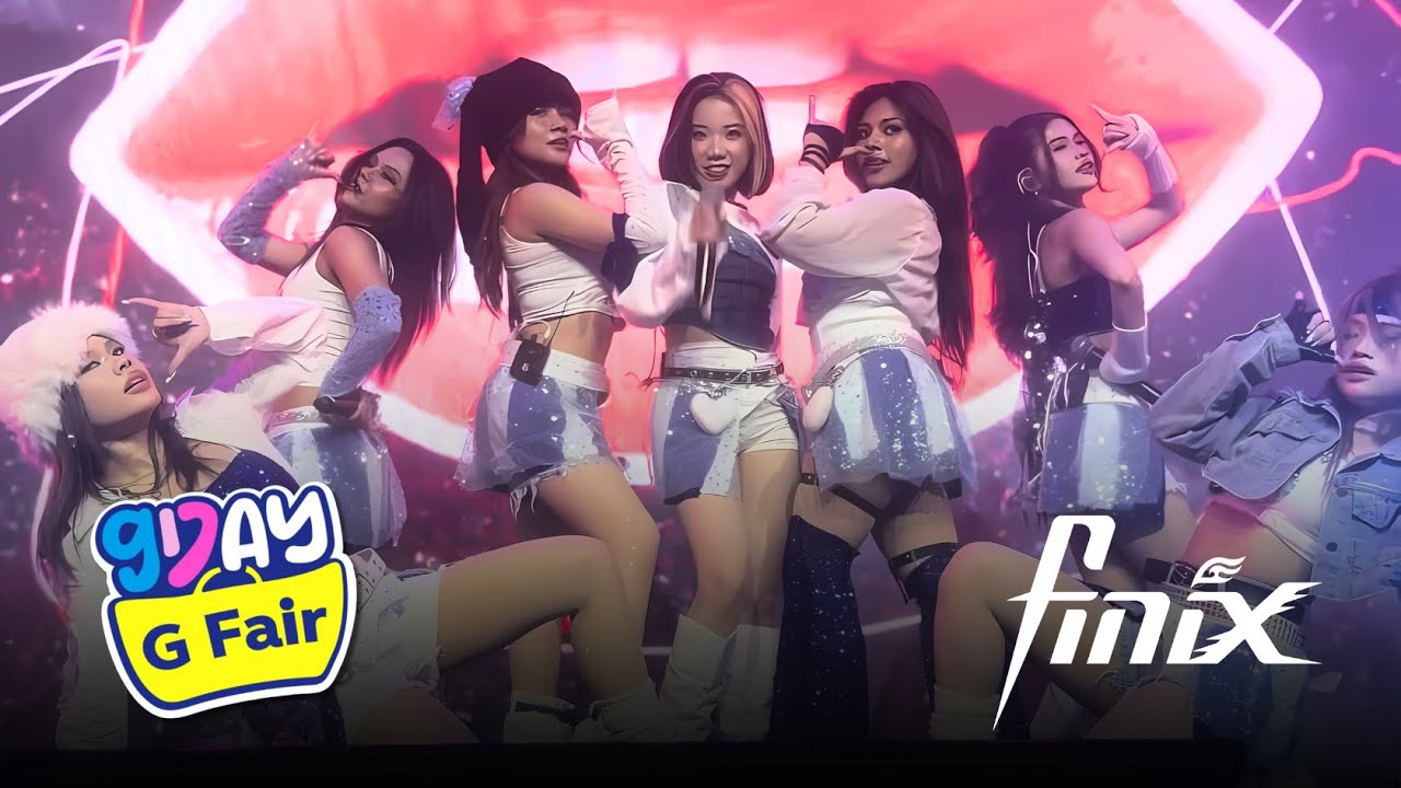 [FINIX Cam] FINIX Performs 'Thirsty' LIVE at Globe's GDay GFair 2025 ...