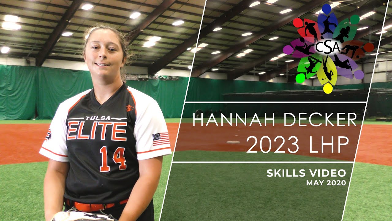 Hannah Decker Skills Video - YouTube