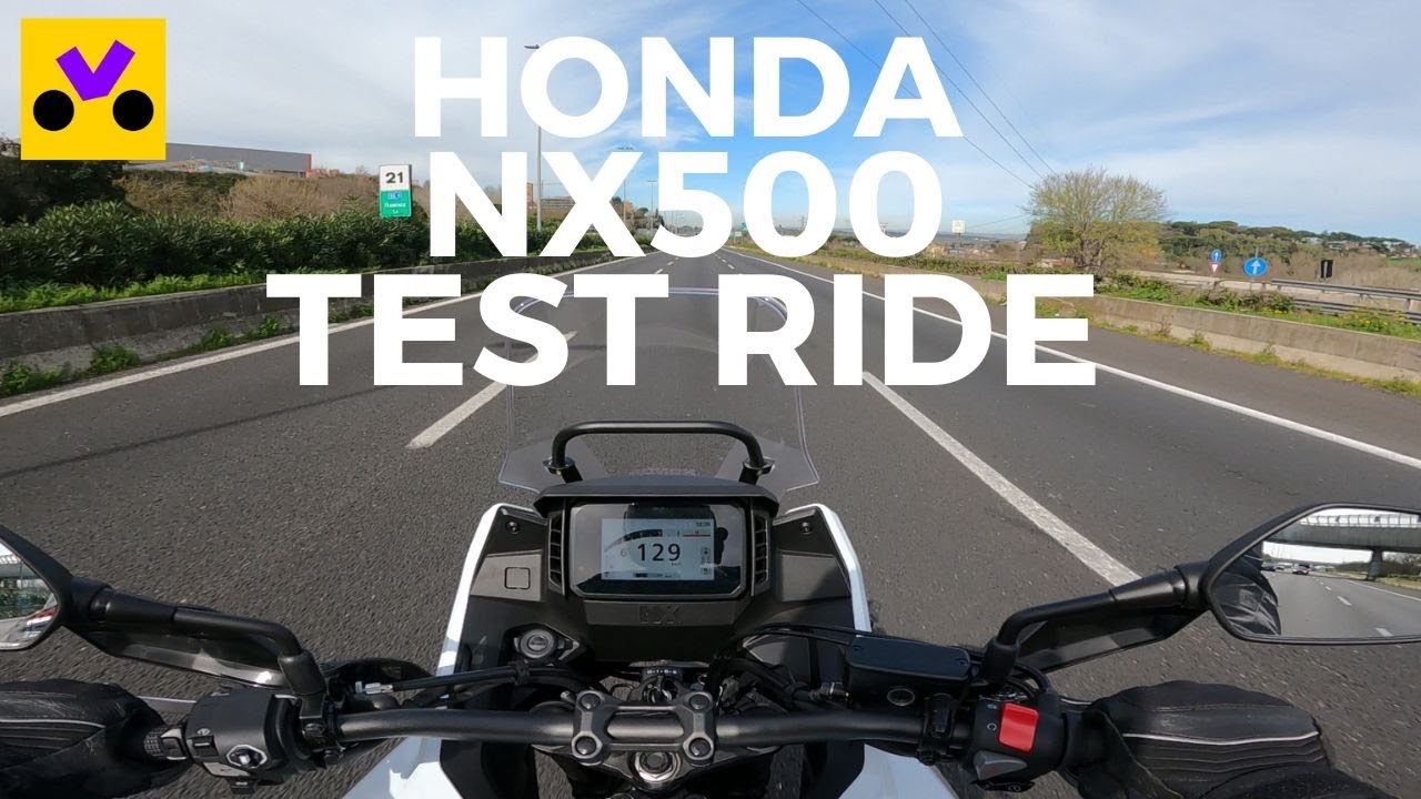 Honda NX500 | Test Ride Completo - YouTube