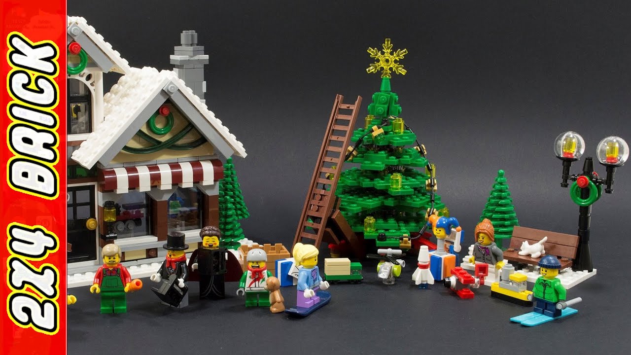 LEGO Creator 10249 Winter Toy Shop Unboxing and Build - YouTube
