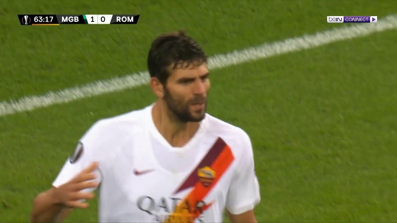 Roma's Federico Fazio scores at both ends of the field vs ...