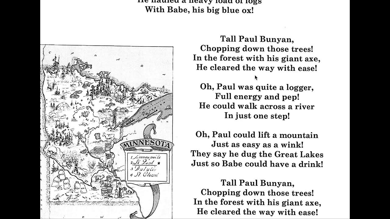 Paul Bunyan poem - YouTube