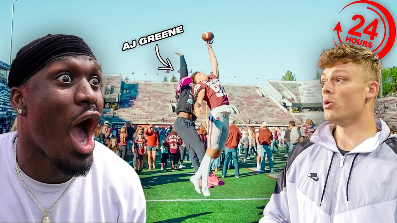 I TRAINED LIKE AJ GREENE FOR 24 HOURS - YouTube