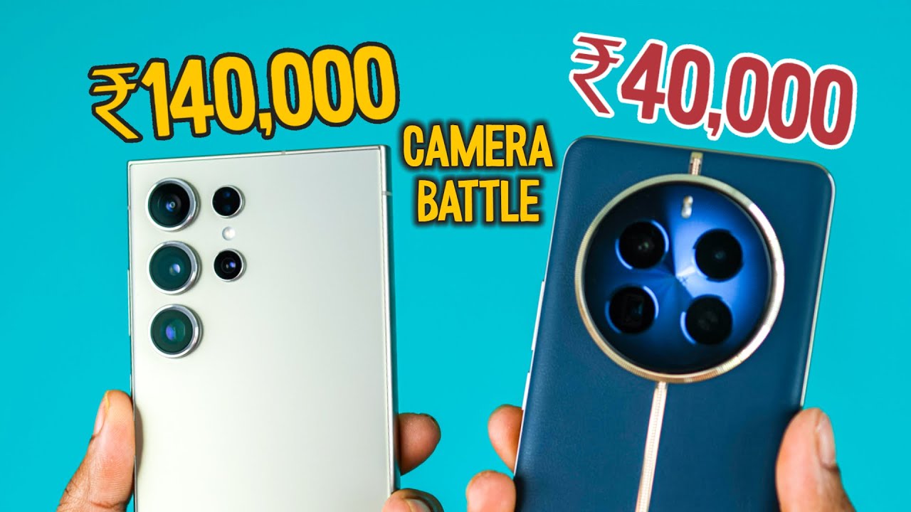 Samsung S24 Ultra vs ₹40,000 Smartphone CAMERA COMPARISON | Spot the ...