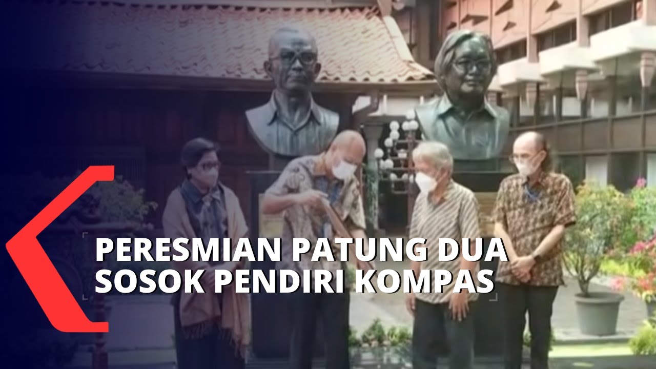 Mengenang Tokoh Pers Indonesia, Kompas Gramedia Resmikan Patung Jakob ...
