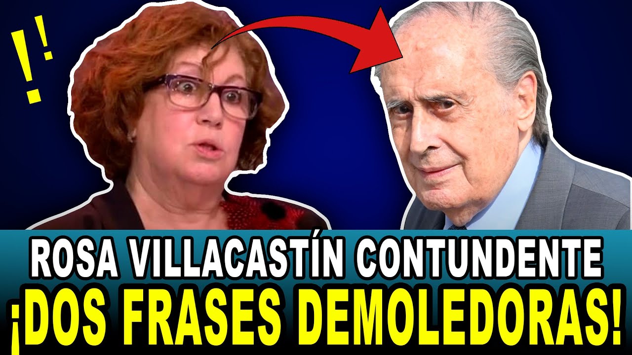 ¡ESCÁNDALO REAL! Rosa Villacastín HUMILLA a Peñafiel: ¡ODIO ...