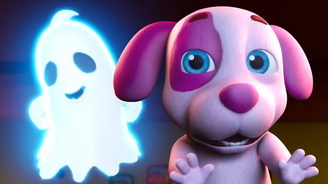 There Is A Ghost In The House Song & Halloween Rhyme for Babies - YouTube