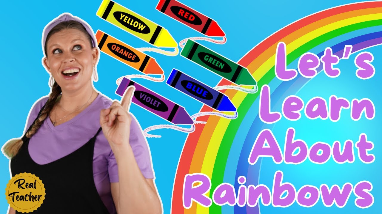 Colors of the Rainbow | Preschool Learning Video | Learn Colors and ...