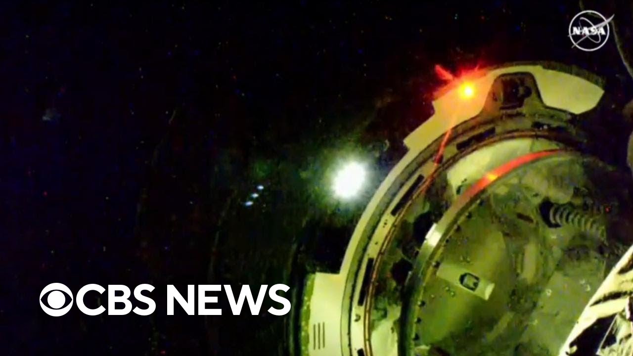 Boeing's Starliner docks at International Space Station - YouTube