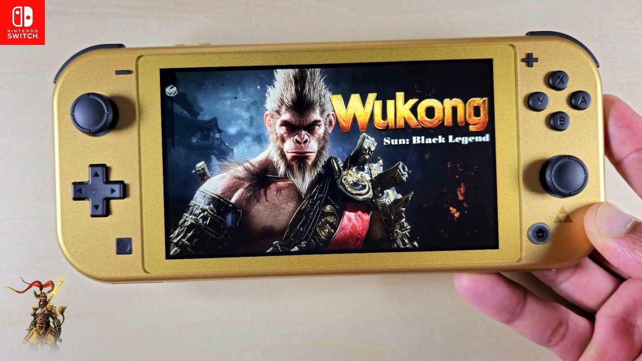 Wukong Sun: Black Legend Nintendo Switch Lite Gameplay - YouTube