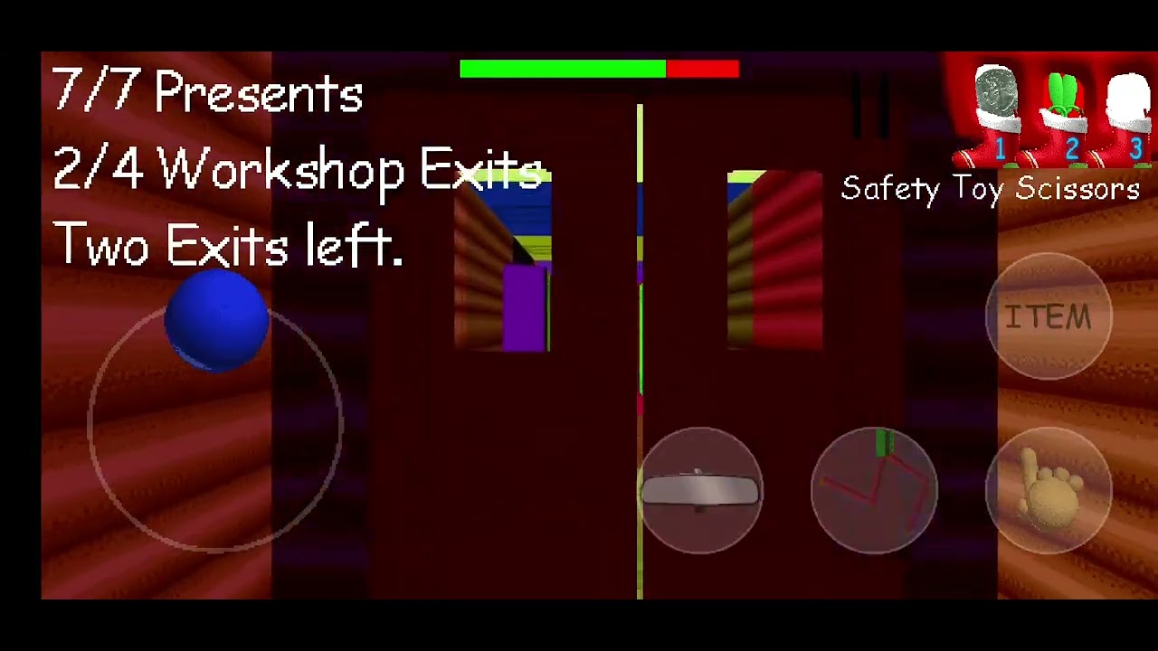 Elf baldi basics and presents and education l escaped!!!! - YouTube