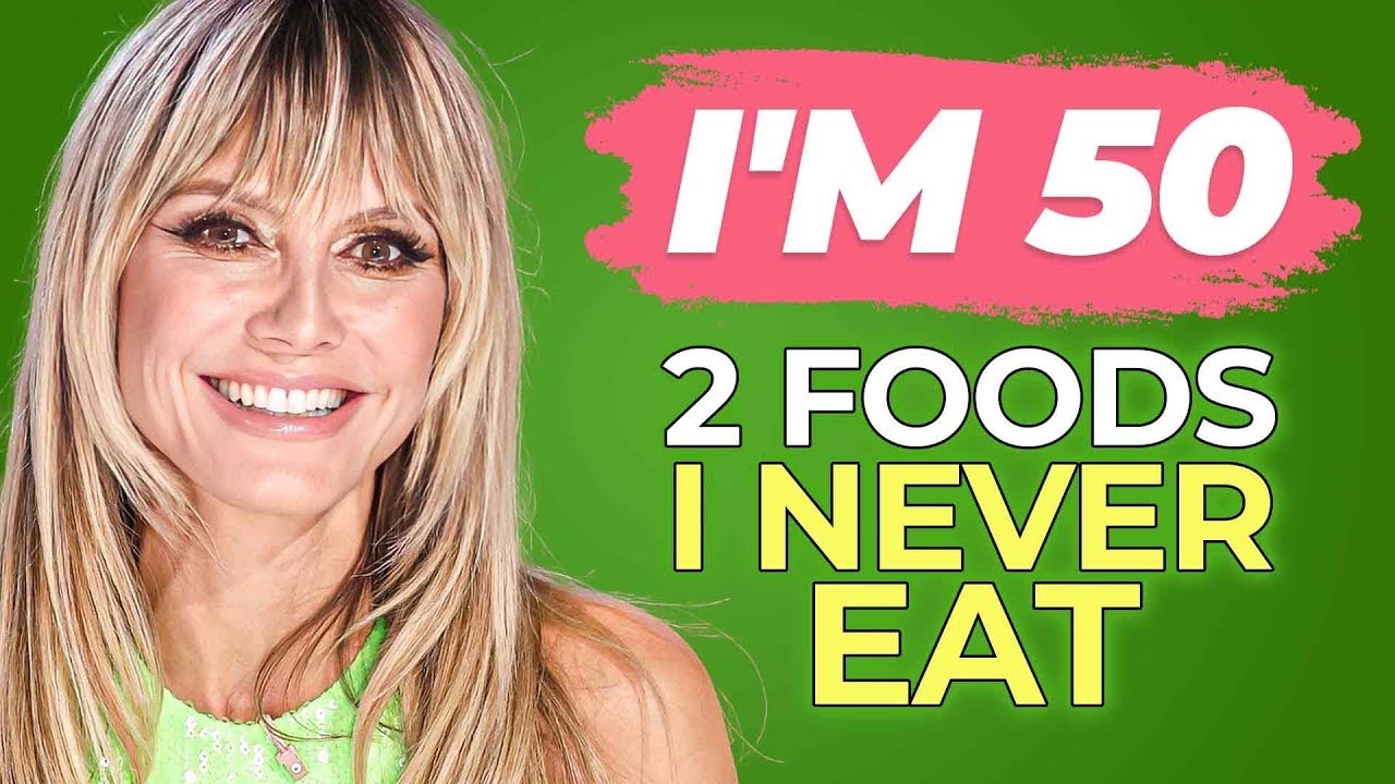 Heidi Klum Reveals Her Diet & 1 Daily Habit To Stay Ageless! - YouTube