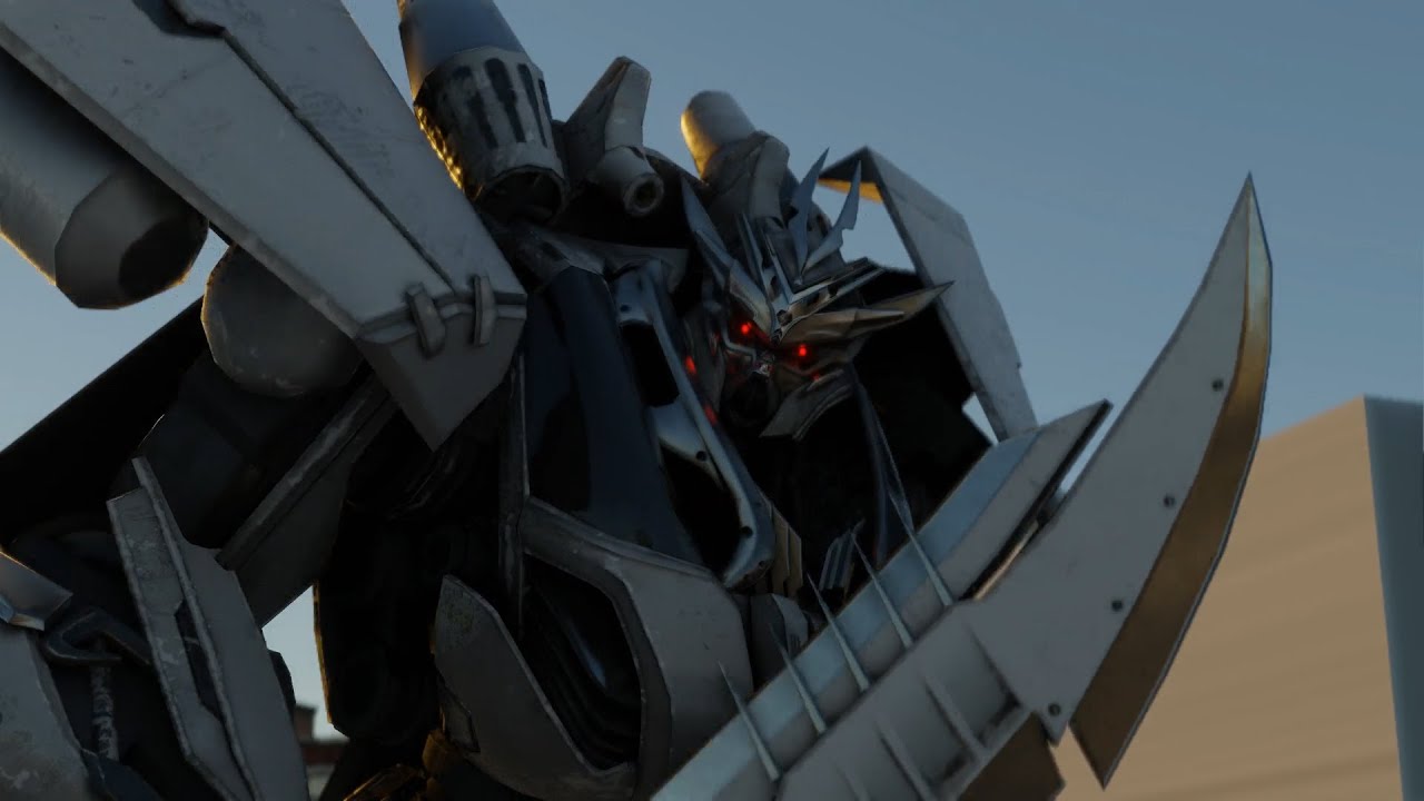 Transformers Online Blackout Animation Test [Blender] - YouTube