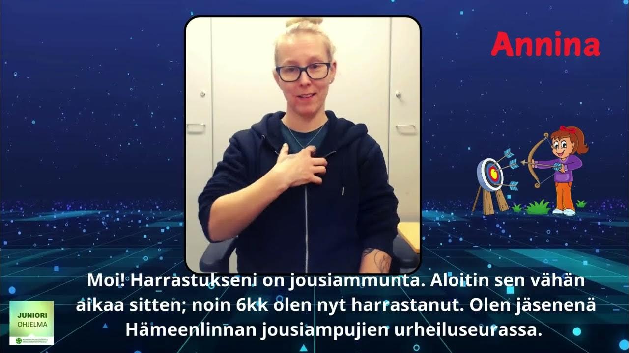 Juniori-ohjelma: Juniori-ohjelman lasten/nuorten kanava: HARRASTUKSENI - YouTube