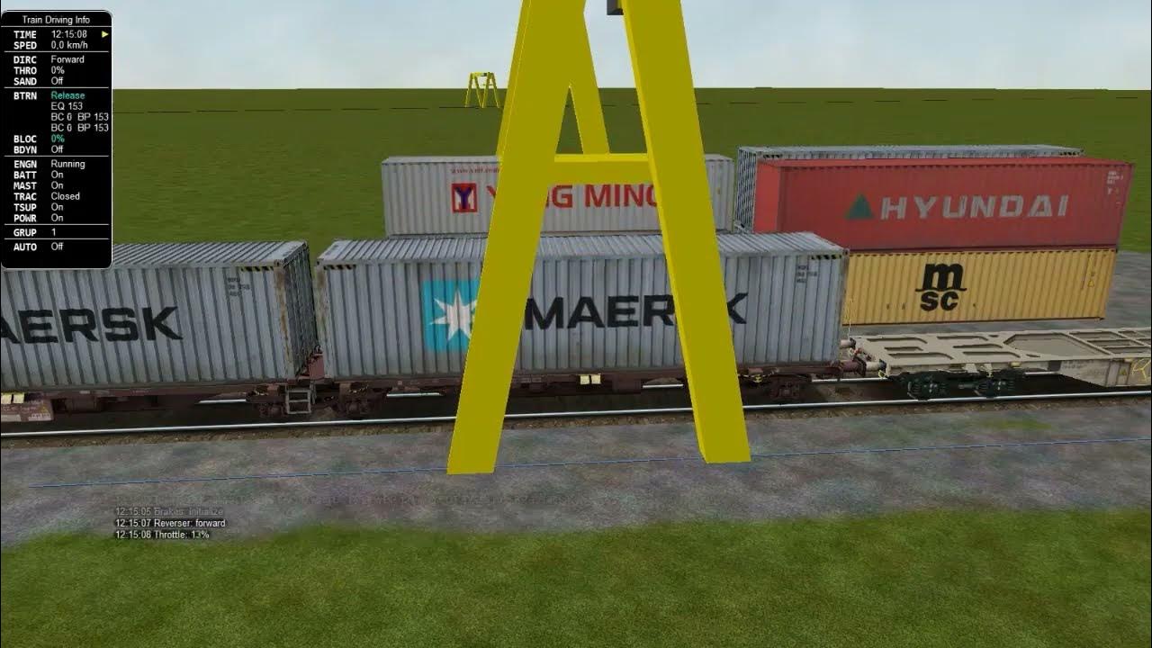 Open Rails - Release 1.5 - free train simulator - YouTube