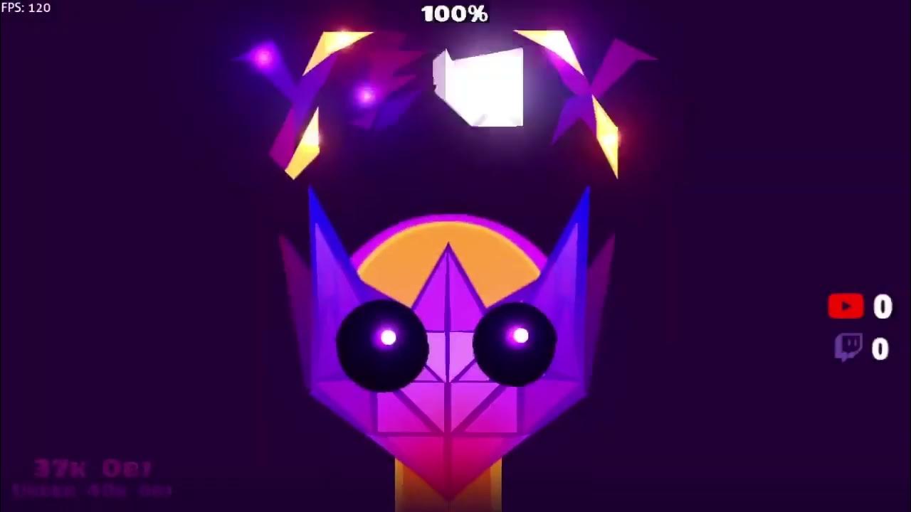 YEUX BY ELMATOSWAG EASY DEMON (Geometry Dash 2.2) - YouTube