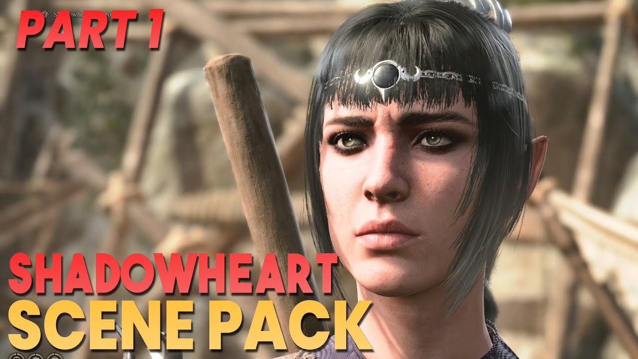 Shadowheart Scene Pack (Part 1) || Baldur's Gate 3 || 1080p, 60FPS ...