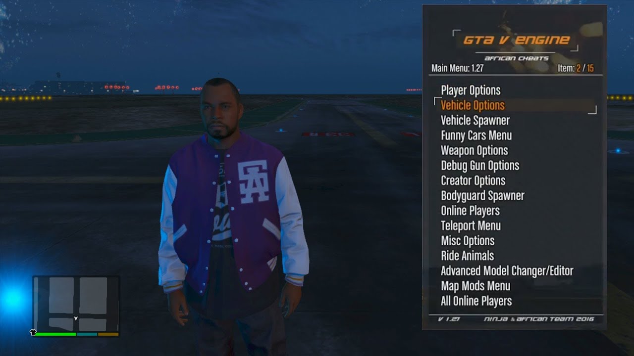 GTA 5 ONLINE - AFRICAN MOD MENU PREVIEW (GTA 5 MODS) RGH/JTAG - YouTube