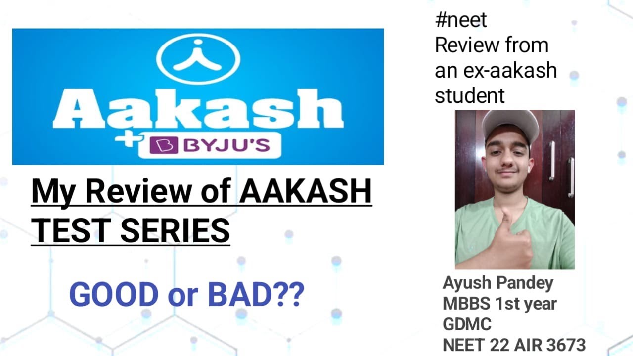 My review of AAKASH TEST SERIES#neet#neet2023 #dropper_to_doctor# ...
