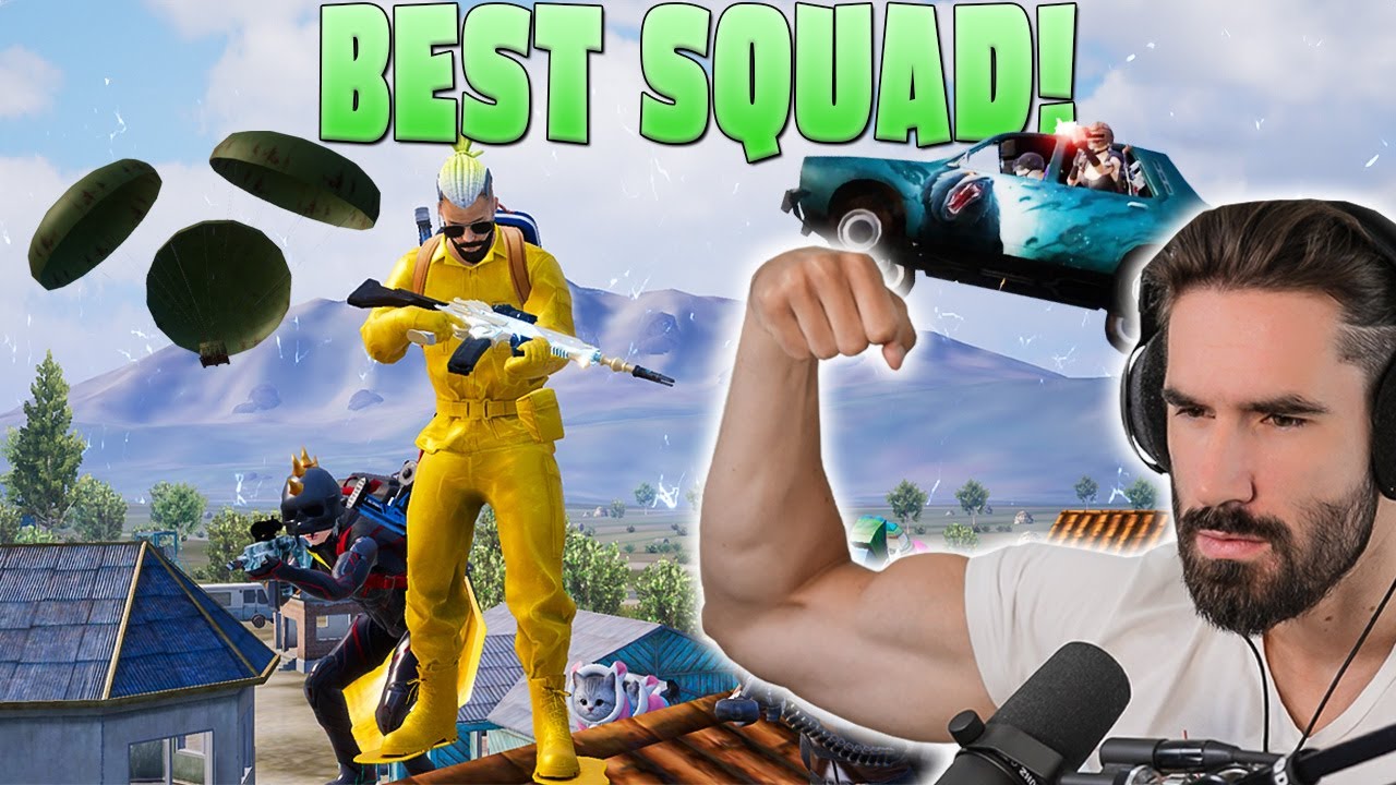 BEST Squad destroys whole server with RECORD *8,000 Damage* 😈 PUBG ...