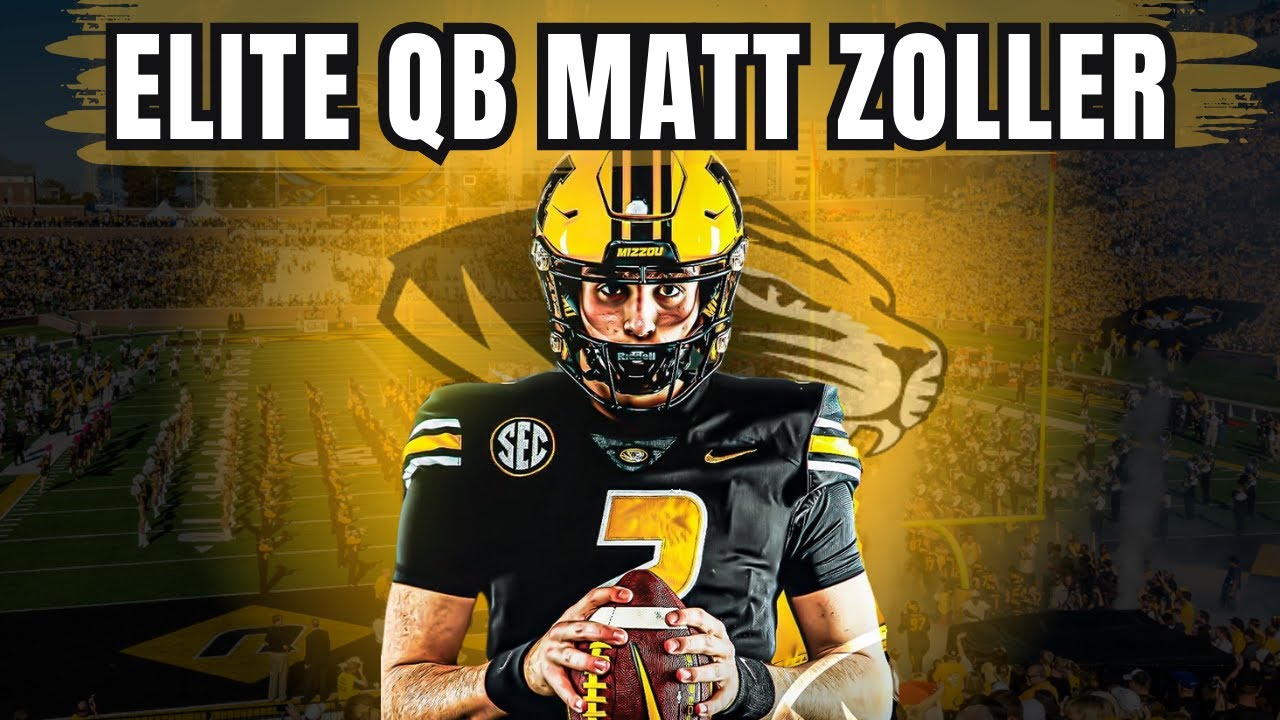 MUST SEE: MIZZOU QB MATT ZOLLER EPIC FILM BREAKDOWN - YouTube