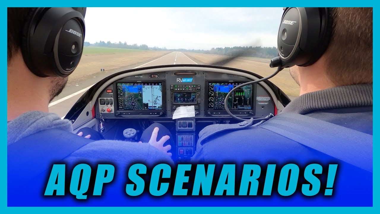 AQP Scenarios with a new private pilot - YouTube