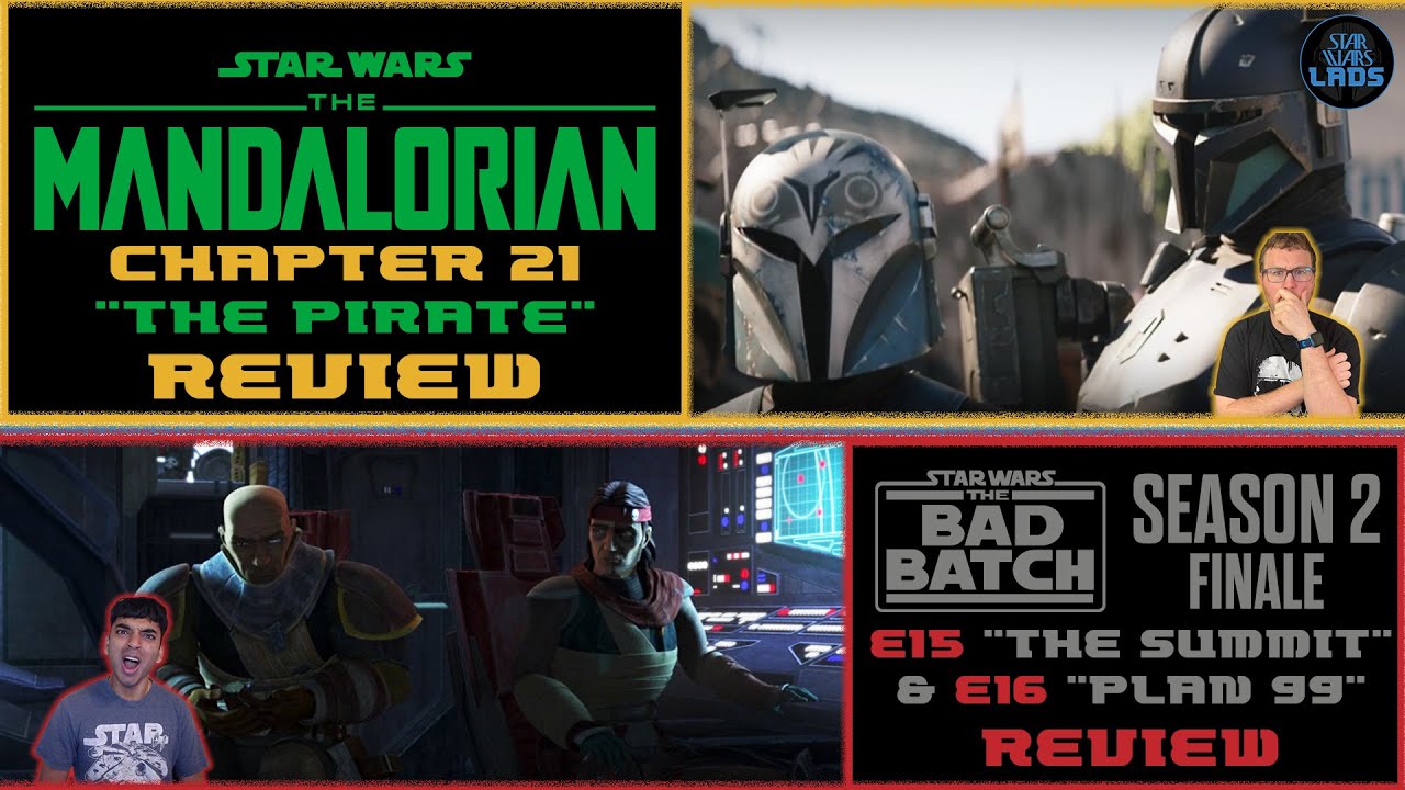 The Mandalorian S3 E5 "Chapter 21: The Pirate" & The Bad Batch S2 ...
