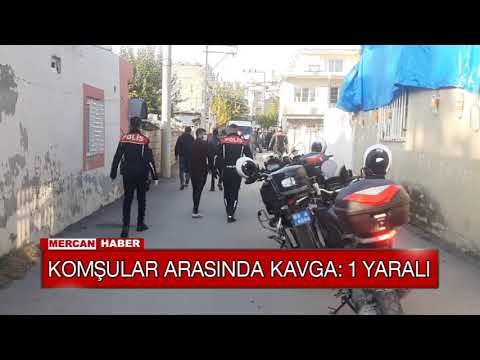 KOMŞULAR ARASINDA KAVGA 1 YARALI