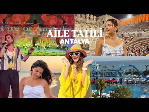 Antalya Tatil Vlog☀️ Murat Dalkılıç Konseri & Anadolu Ateşi Gösterisi | Asteria Family Resort Belek🌴