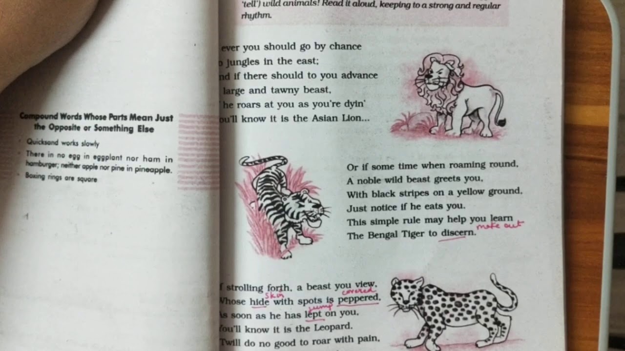 Class 10 How To Tell Wild Animals YouTube class-10-how-to-tell-wild-animals-youtube