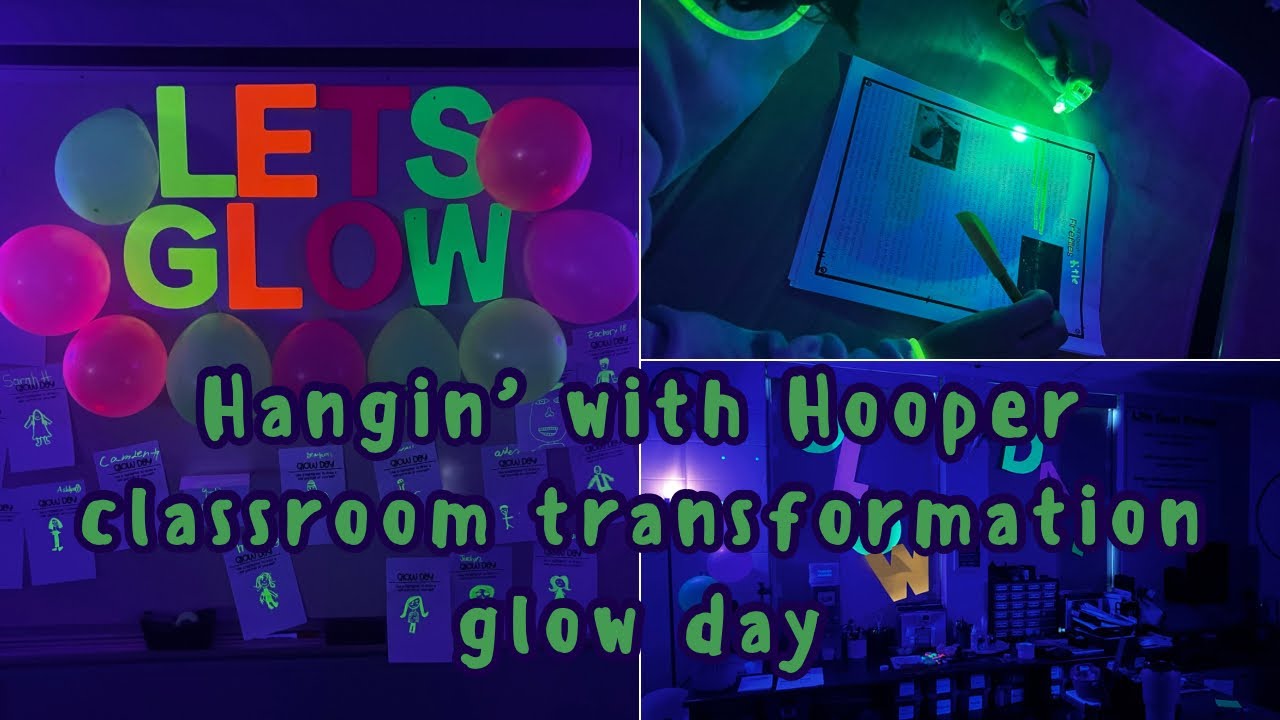Classroom Transformation | Glow Day | Test Review | Review Games # ...