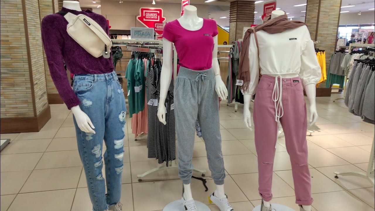 Tour pela Pernambucanas -Mix de moda outono, roupas em promoção ...