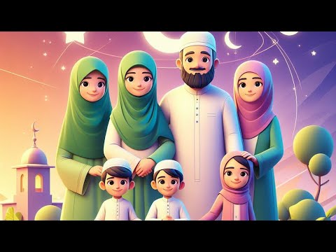 Harmony in Prosperity | Keluarga Muslim yang Harmonis | Animasi AI ...