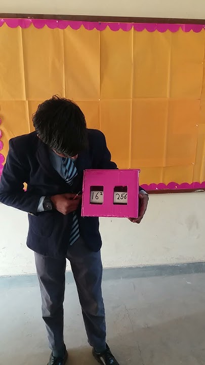 मैथ्स का प्रोजेक्ट कैसे बनाये | maths working model | square and square ...