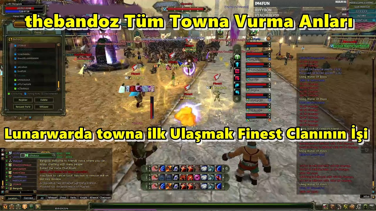 Towna Vurma Anları Derlemesi :D | Altar | Finest Knight Online # ...