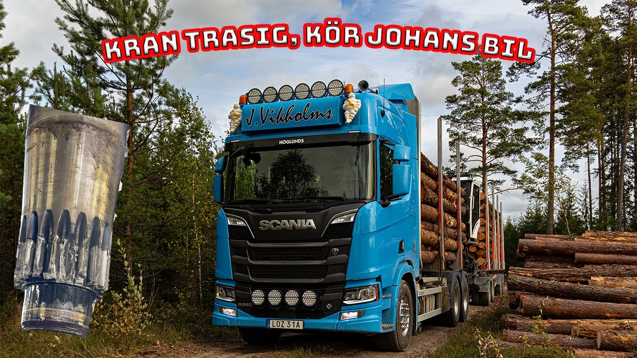 Kran haveri. Får köra Johans bil bland miljoner mygg. - YouTube