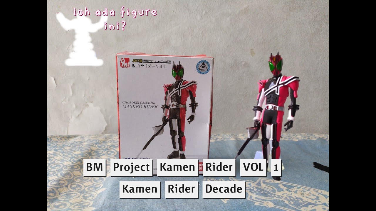 BM Project Kamen Rider Vol 1 Kamen rider Decade [Review][Bahasa ...