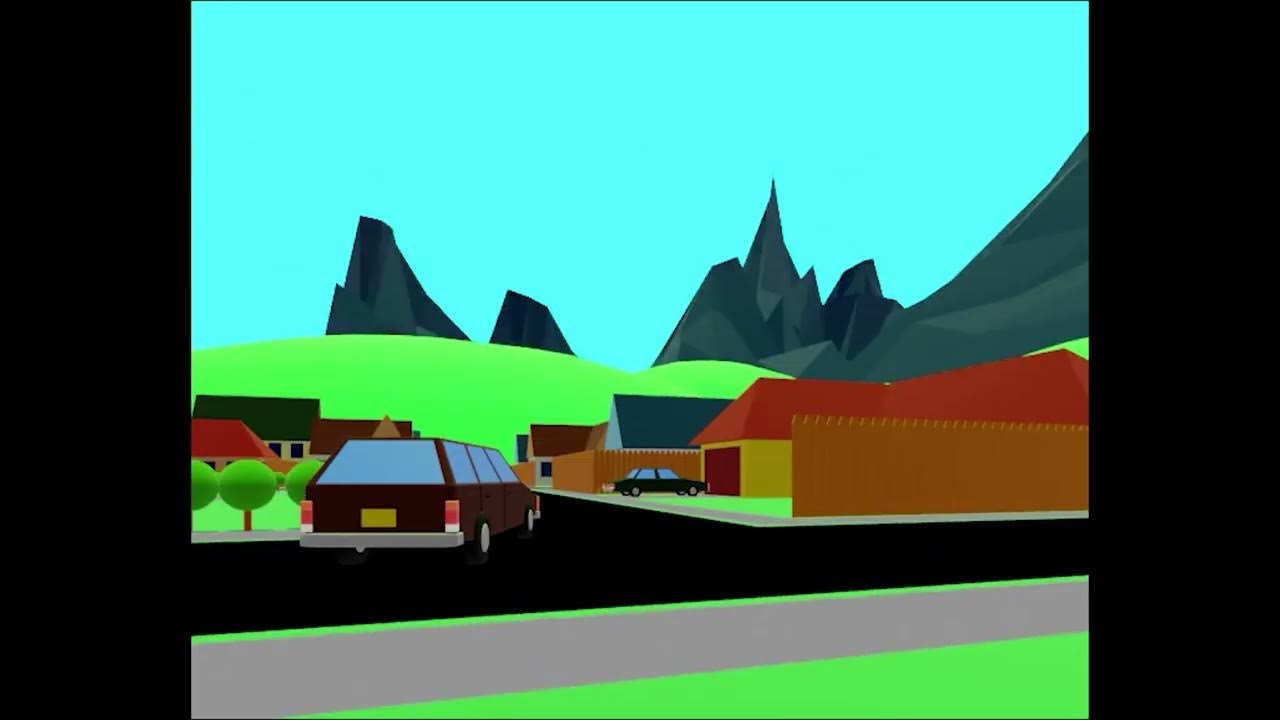 Retro 70s MAGI Synthavision style CGI animation made in Blender 3D ...