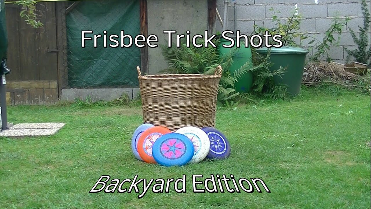 Frisbee Trick Shots | Backyard Edition (German) - YouTube