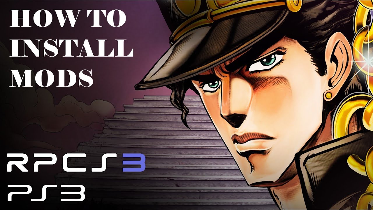 How to Install MODS in JoJo's Eyes of Heaven (for PS3 and RPCS3) - YouTube