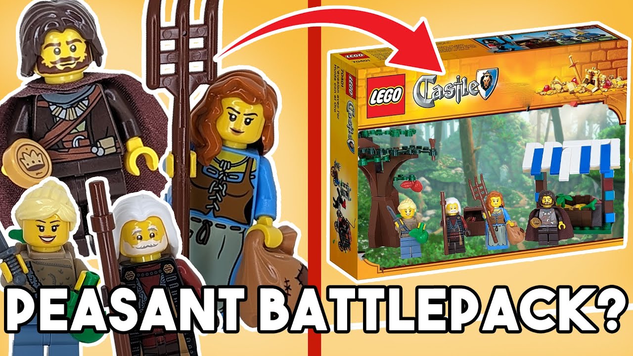 I made a LEGO Peasant Battle Pack! - YouTube