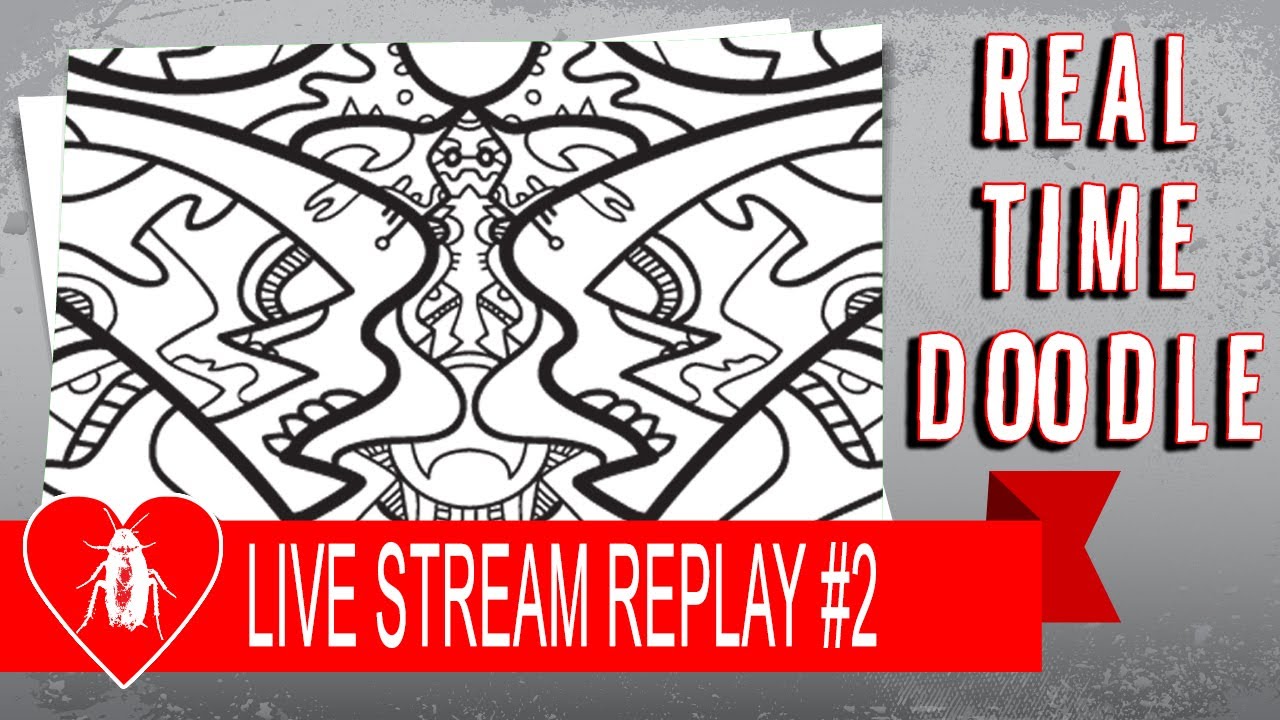 Chill Out Make Art - Real Time Drawing Music - Live Stream Replay No. 2 ...