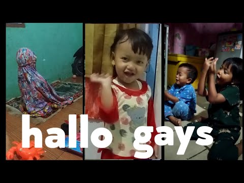 video lucu !!! kelakuan bocil bikin gemes