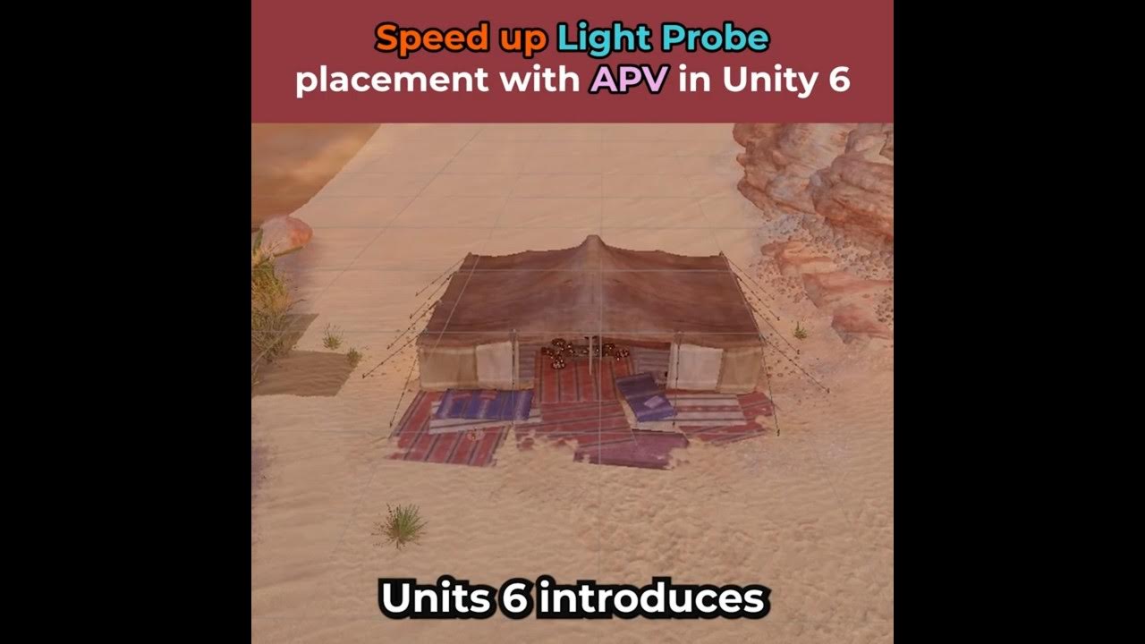 Unity 6 Lighting Tips: Never Place Light Probes Manually Again - APV - YouTube