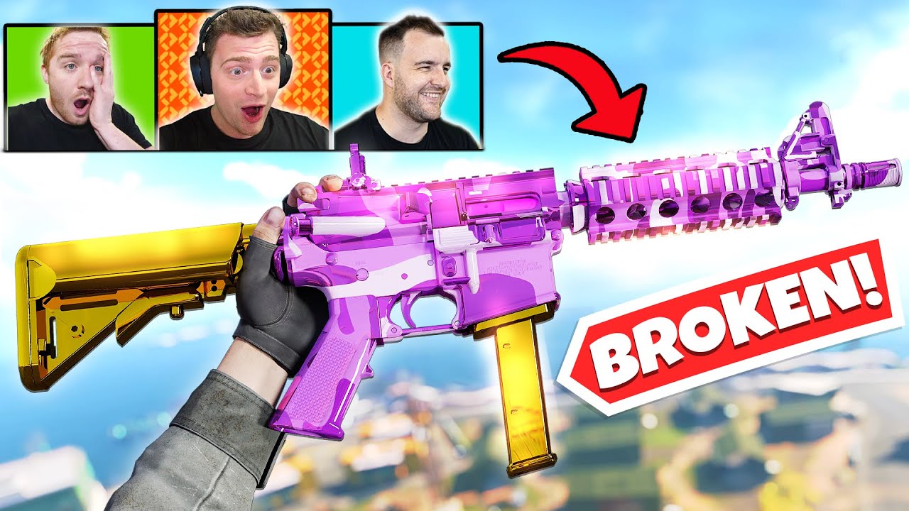 USING the SECRET M4A1 SMG CLASS on REBIRTH ISLAND - YouTube