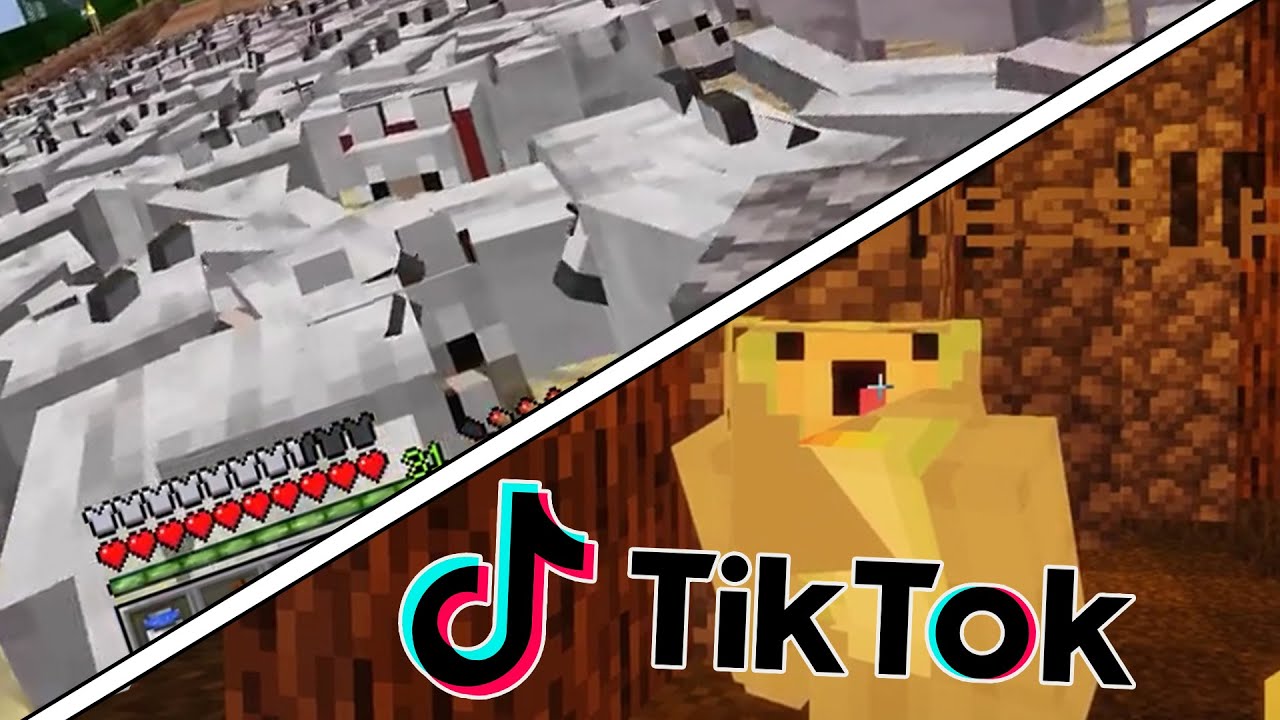 TIK TOK + MINECRAFT MEMES COMPILATION...[#2] - YouTube