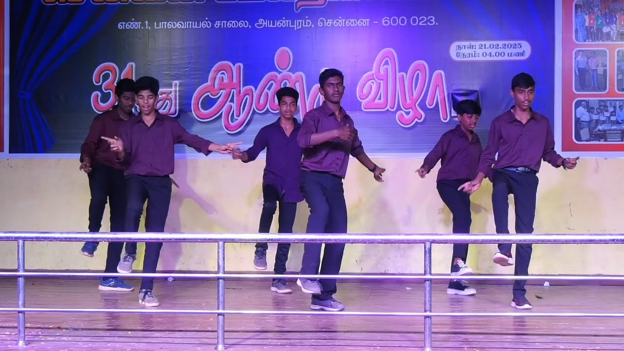 Outstanding Dance Performance by 9th Std Boys - YouTube