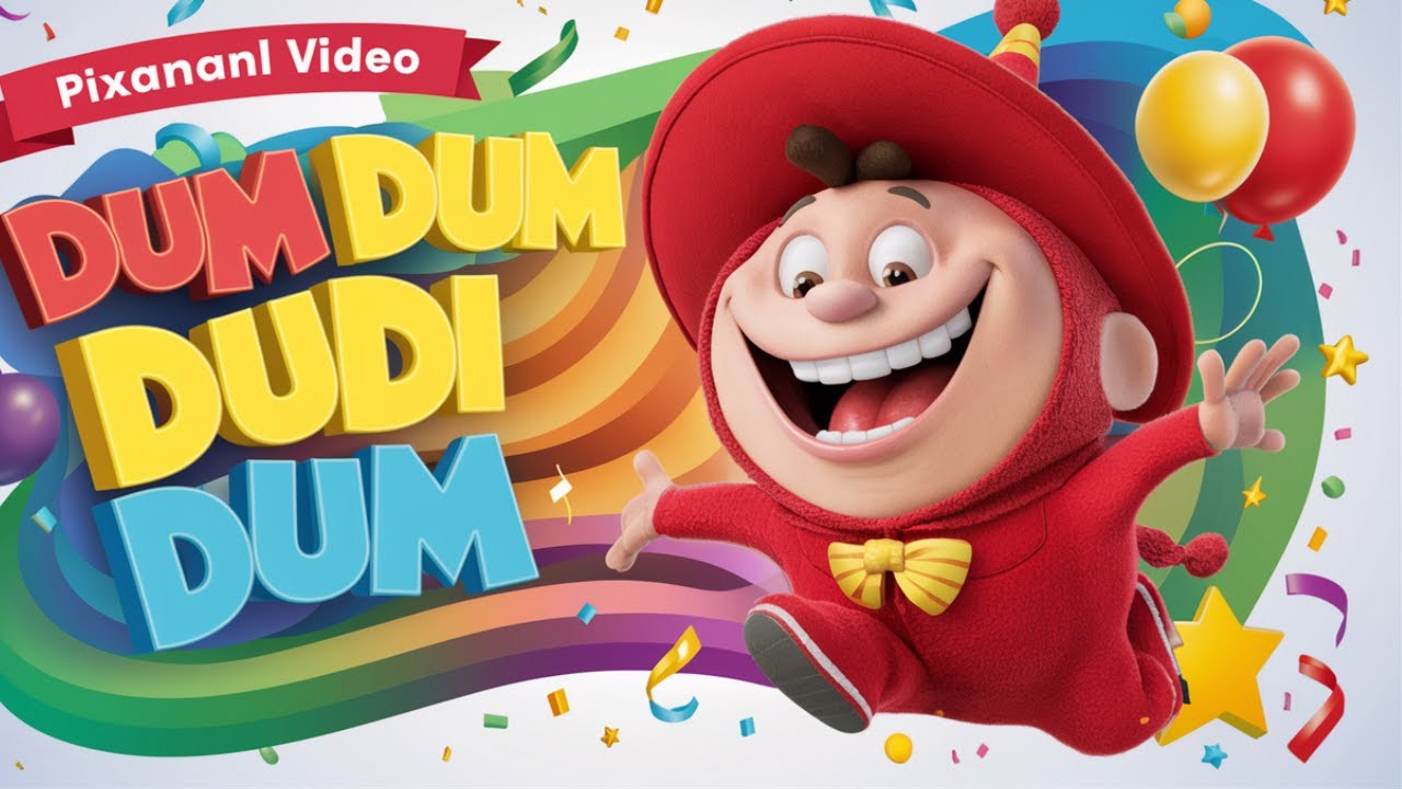 Dum Dum Dance Party Song |Nursery Rhymes & Kids Songs | @anjurhymestv ...