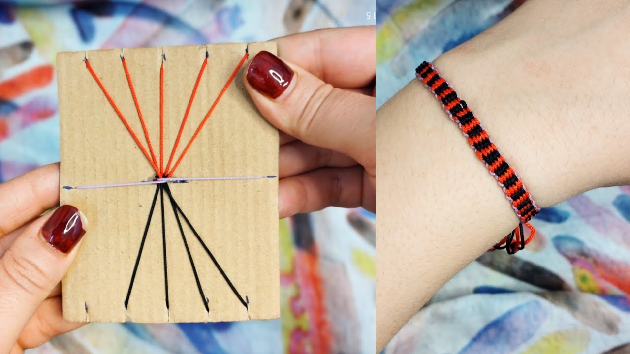 DIY Macrame Friendship Bracelet | Easy Macrame Bracelet Tutorial - YouTube