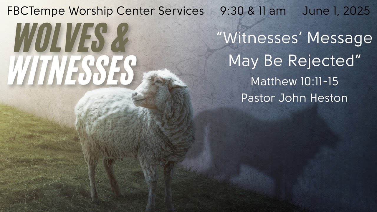 WOLVES & WITNESSES, "Witnesses' Message May be.." | Pastor John Heston ...
